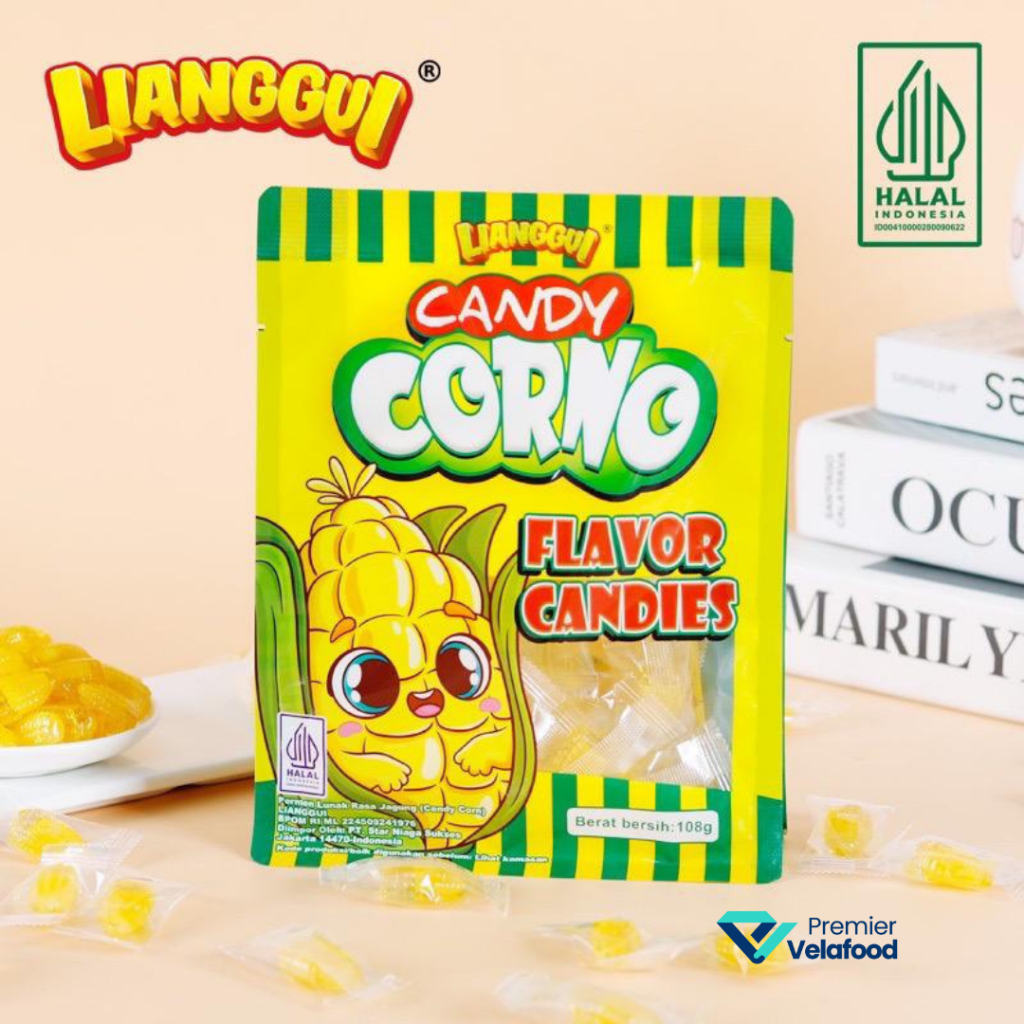 Jual [HALAL] LIANGGUI PEELED CANDY CORN | PERMEN LUNAK RASA JAGUNG ...
