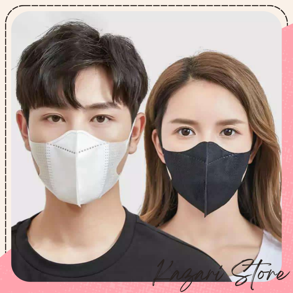 Jual KAZARI Masker Duckbil Non-Hijab Warna isi 50 pcs | Shopee Indonesia