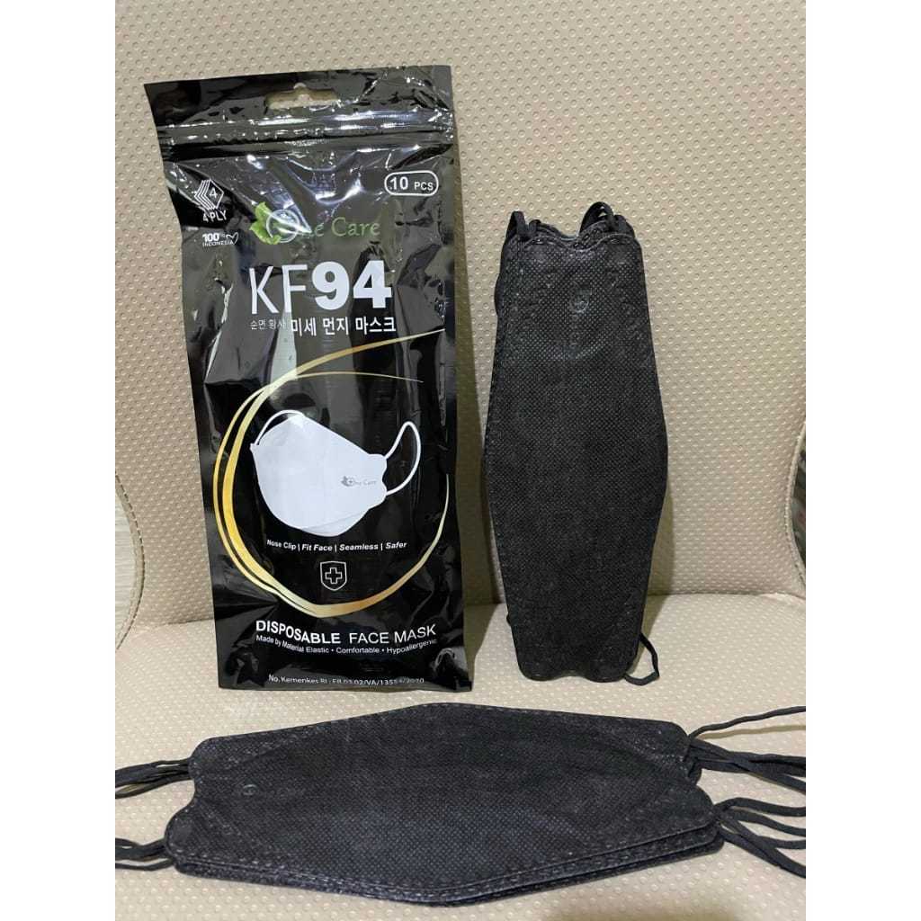 Jual Masker KF94 ONE CARE Emboss Original 4 Ply Per pack isi 10 pcs | Shopee Indonesia