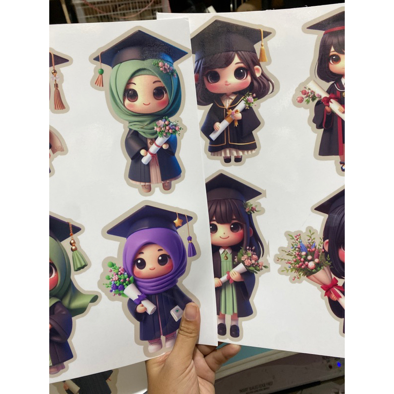 Jual (Ready Stok) Topper Wisuda/ Topper Anak sekolah/ Topper hari guru ...