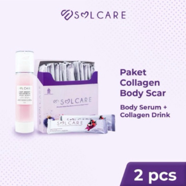 Jual Solcare Paket Collagen Body Scar 2 pcs | Shopee Indonesia