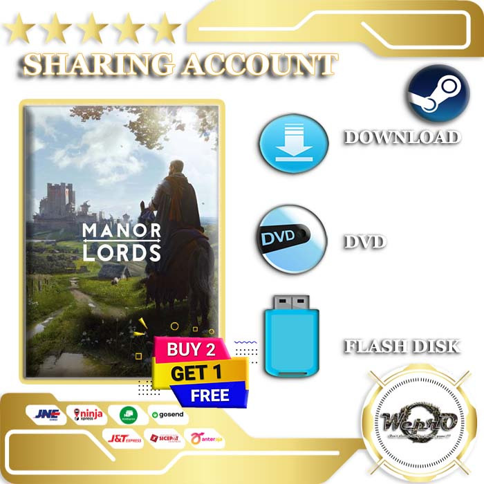 Jual Manor Lords - PC GAME ORIGINAL - GAMING - VIDEO GAME - GAME PC ...