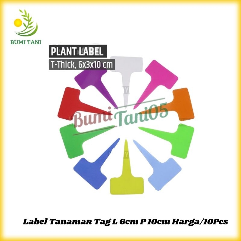 Jual Label Tanaman Tancap/Plant Label Name Tag Tanaman Isi 10 Lembar | Shopee Indonesia