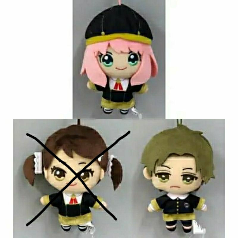 Jual (SET Of 2) Nuigurumi Anya Forger & Damian Desmond Furyu With Tag ...