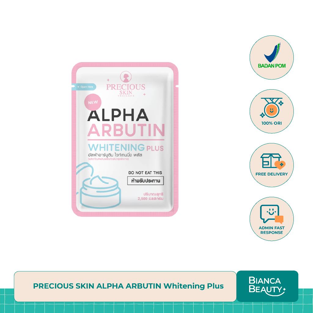Jual PRECIOUS SKIN ALPHA ARBUTIN Whitening 3+ Collagen Capsule 25gr | Shopee Indonesia