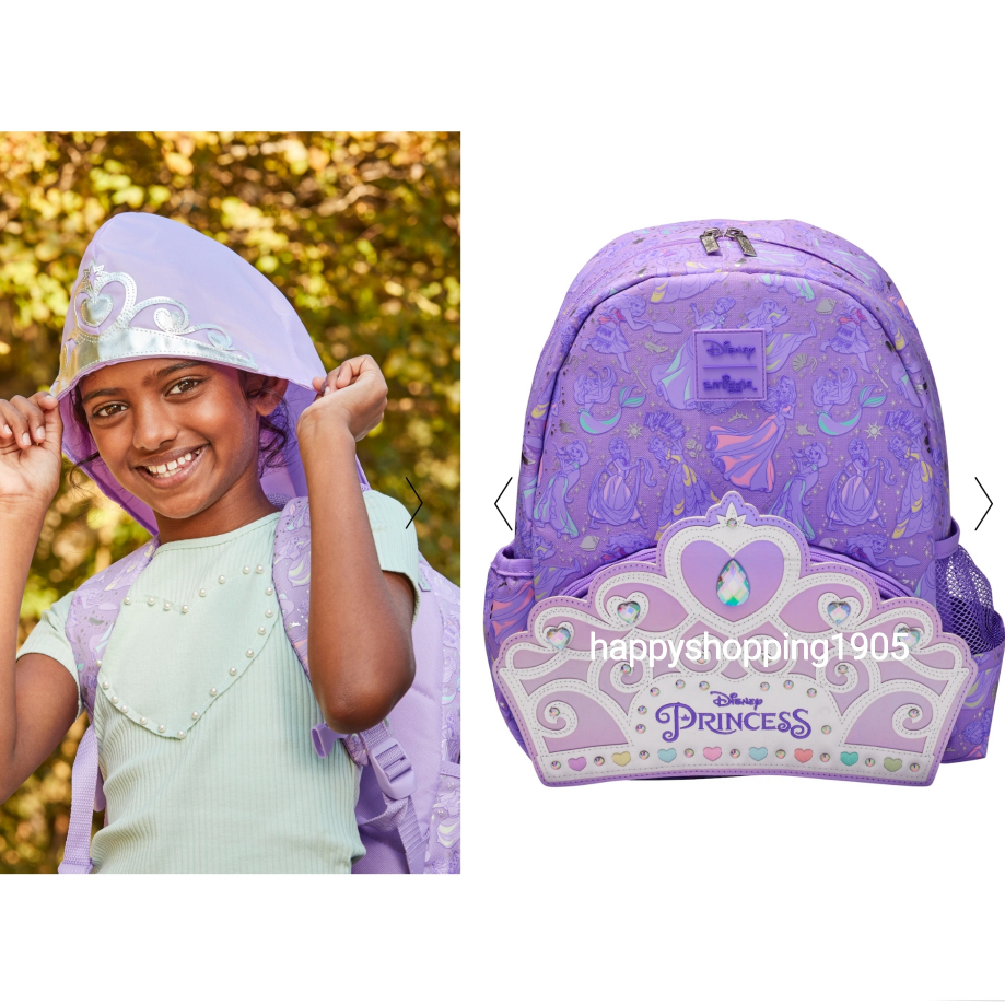 Jual SMIGGLE X DISNEY PRINCESS JUNIOR HOODIE BACKPACK - TAS RANSEL ...