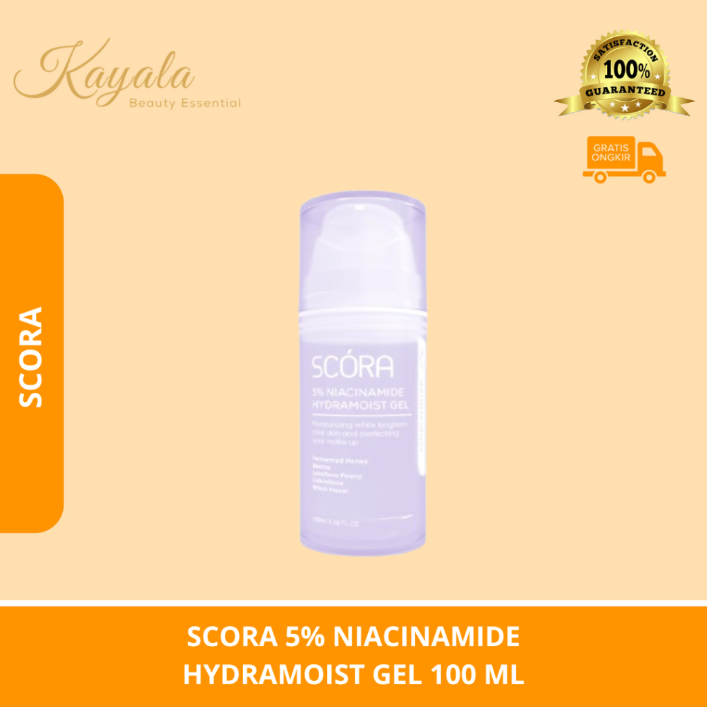 Jual SCORA 5% NIACINAMIDE HYDRAMOIST GEL 100 ML | Shopee Indonesia