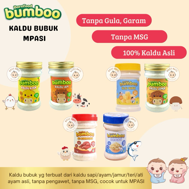 Jual BUMBOO - Kaldu Bubuk Bahan Alami Tanpa MSG, Gula, Garam, 100% Asli ...