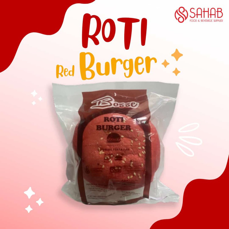 Jual Roti Burger warna/ Roti burger murah/ Roti burger wijen | Shopee ...