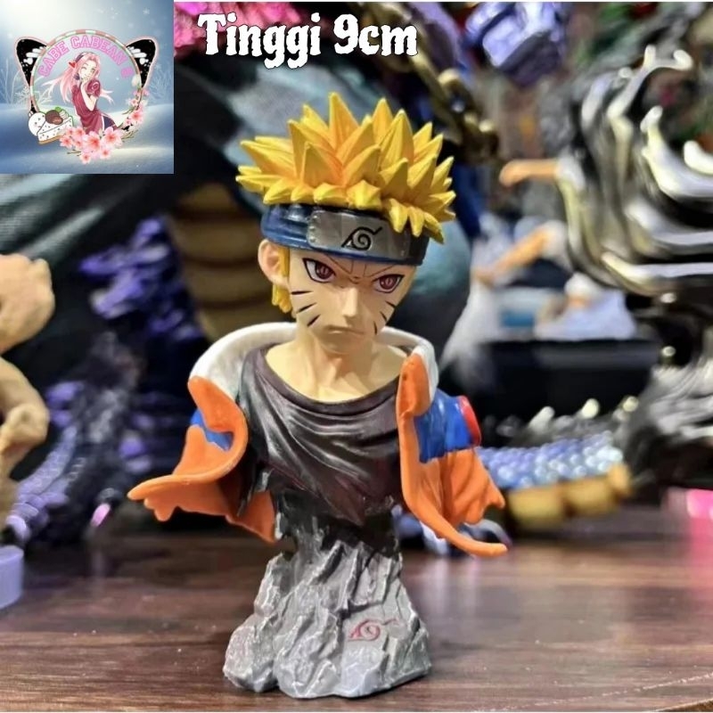 Jual Action Figure Uzumaki Naruto Bust Setengah Body Pajangan Koleksi ...