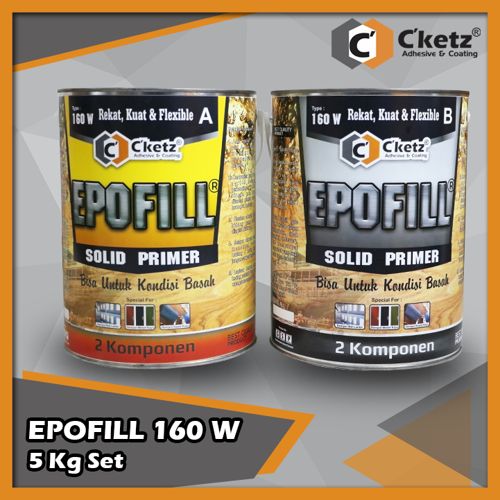 Jual C'ketz Epofil Dempul Kapal Kayu Non Sag Kemasan Besar 5kg | Shopee ...