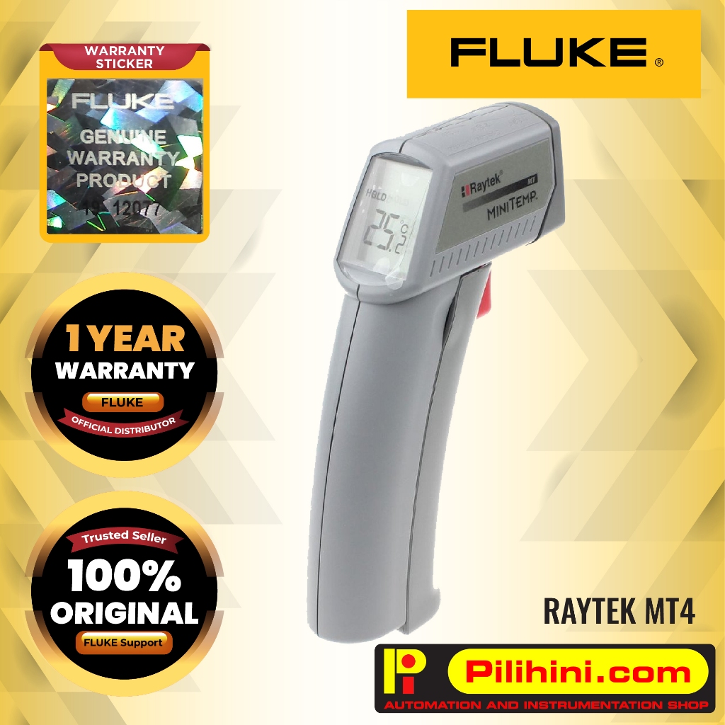 Jual Raytek Infrared Thermometer MT4 Minitemp | Shopee Indonesia