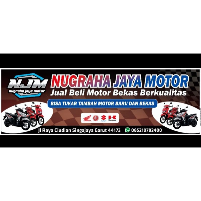 Jual Spanduk Showroom Motor ukuran 130x400 | Shopee Indonesia