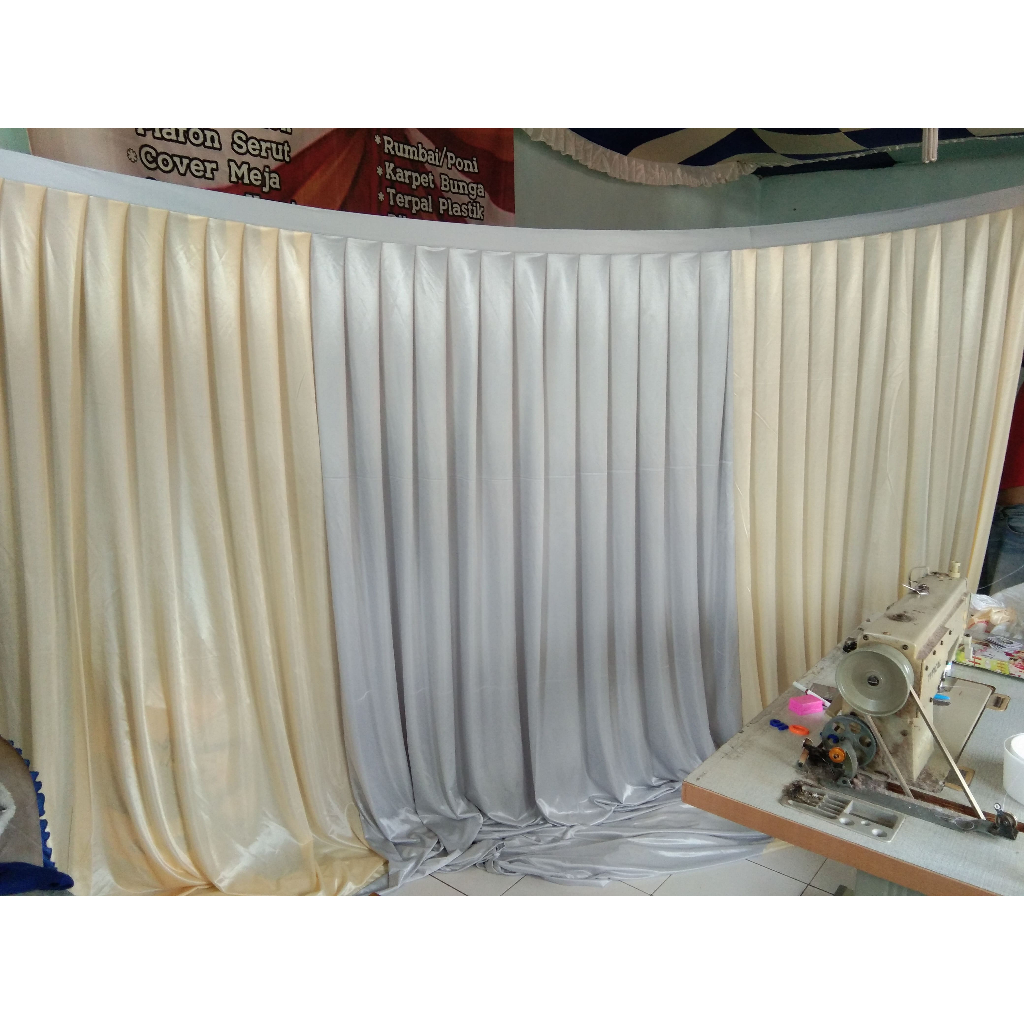 Jual Background/Backdrop Kombinasi ukuran 3x3 meter | Shopee Indonesia