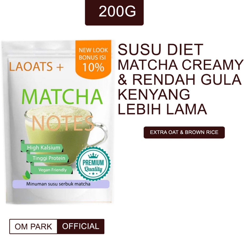 Jual Matcha Powder Penurun Berat Badan Pelangsing Badan Susu Diet Bubuk ...