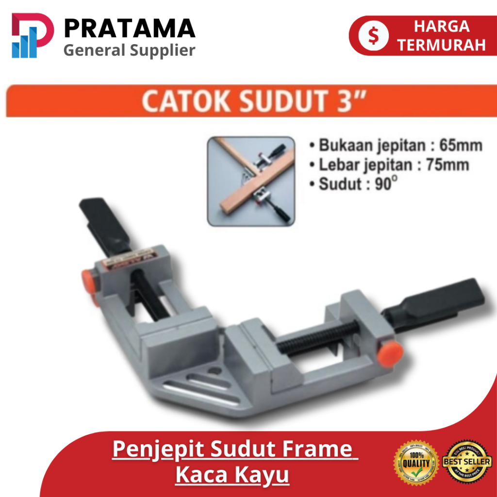Jual Klem sudut siku 3" 3 inch- Clamp sudut siku corner - Corner Clamp ...
