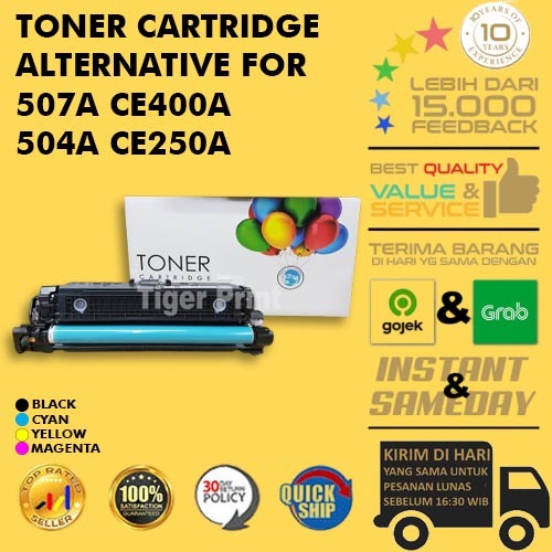 Jual Toner Compatible CE400A CE401A CE402A CE403A For 507A | Shopee ...