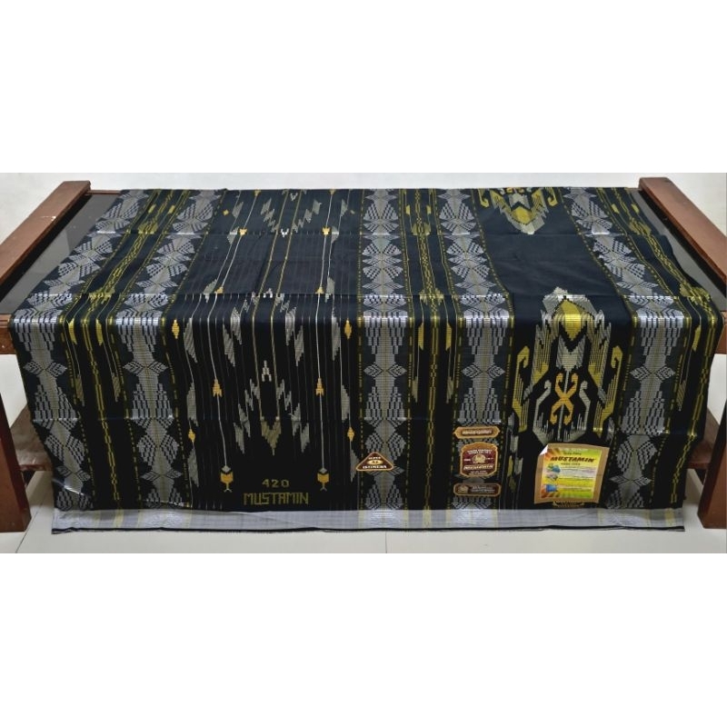 Jual SARUNG TENUN SAMARINDA MUSTAMIN 420 SGE & TOP MUSTAMIN 420 FULL ...