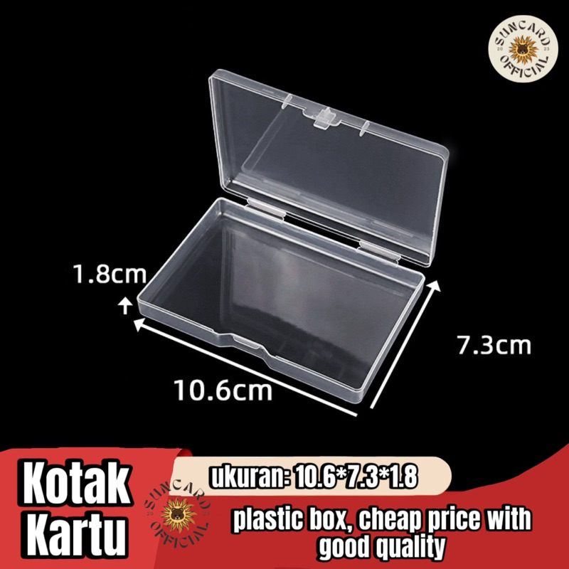 Jual Tempat / Kotak Plastik / Box Mini Storage Kartu Koleksi Photocard ...