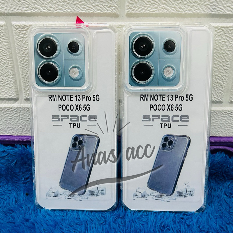 Jual SoftCase Casing Xiaomi Redmi Note 13 Pro 5G / Poco X6 5G Clear Case Bening Transparan ...