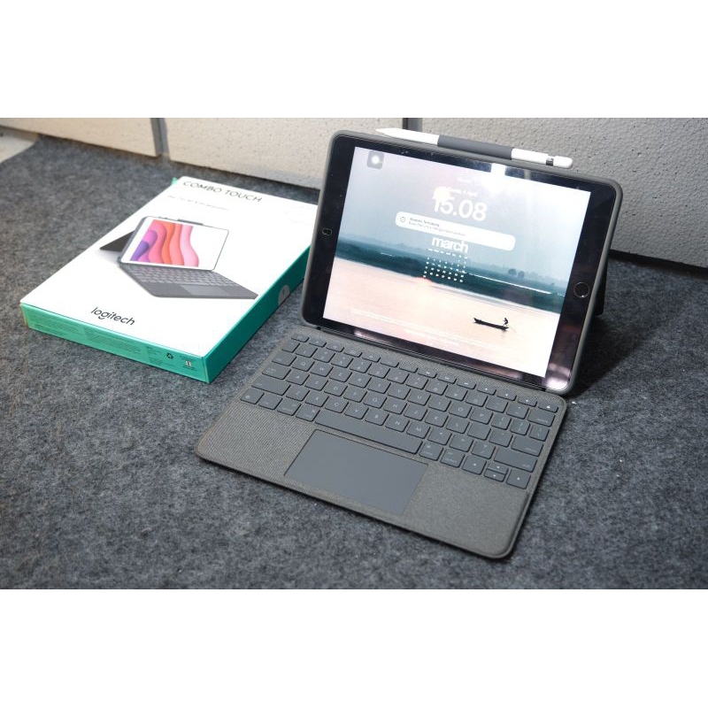 Jual Logitech Combo Touch Keyboard Trackpad for ipad 7 8 9 10 gen 10th ...
