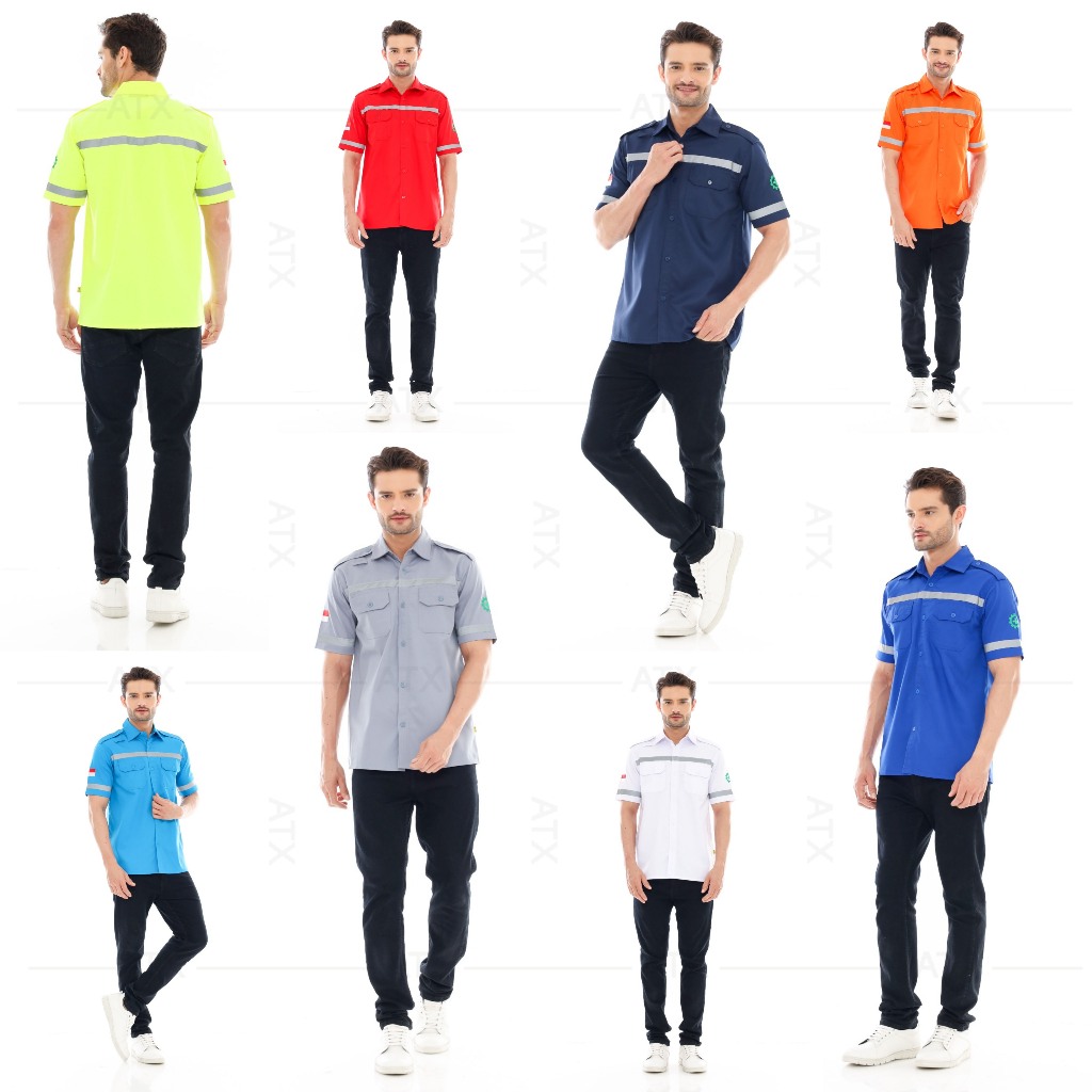 Jual Wearpack Safety ATX/ Atasan Safety / Kemeja Safety / Seragam ...