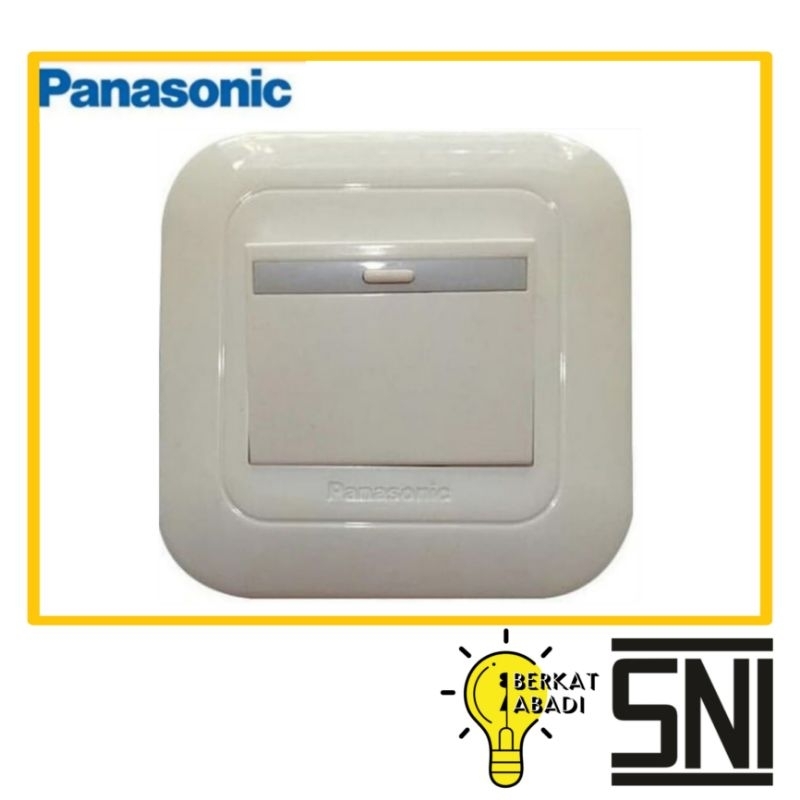 Jual Panasonic Saklar Single / Engkel Lebar WEJ5541 | Shopee Indonesia