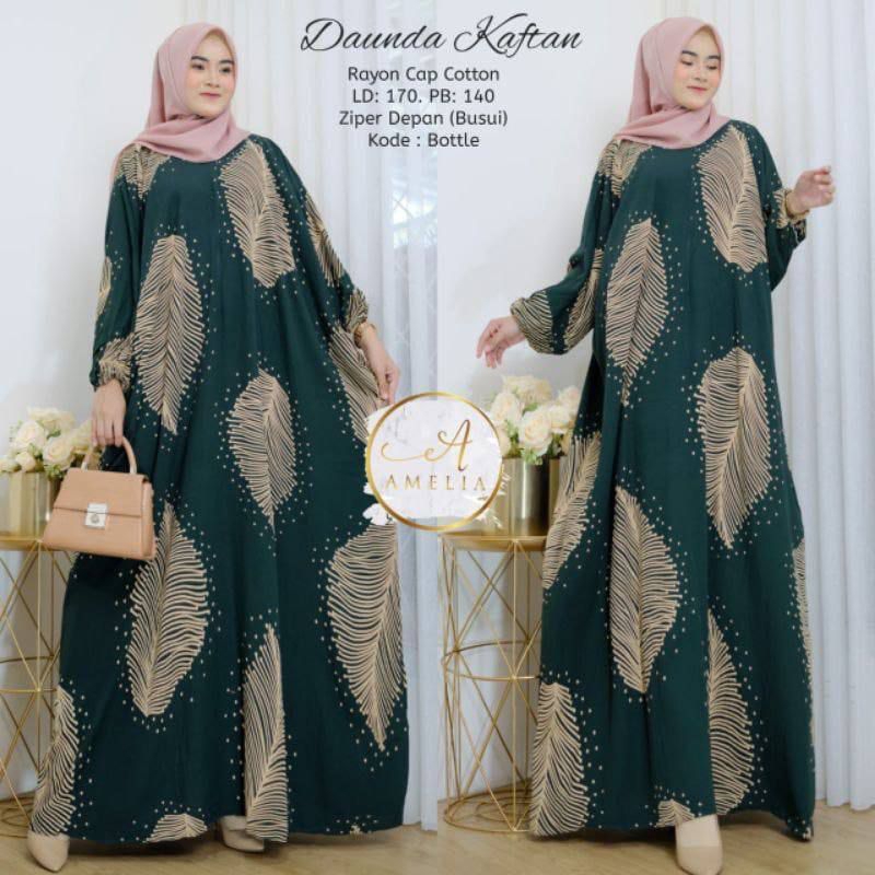 Jual (GROSIR KLAMBI) Riyana Kaftan Rayon Paula Kaftan Bara Kaftan ...