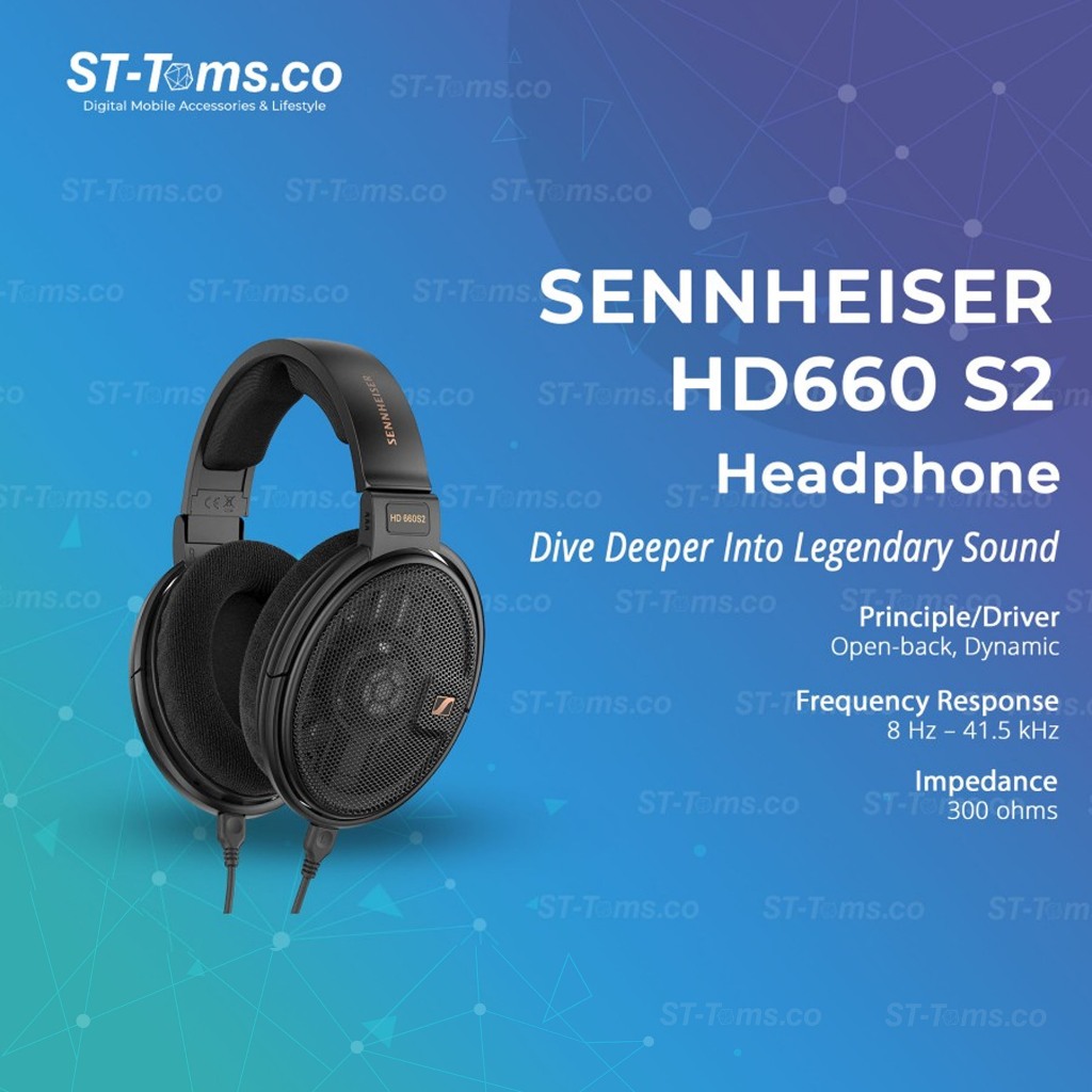 Jual Sennheiser HD 660S2 / HD660S2 Audiophile Over-ear Headphone | Shopee Indonesia