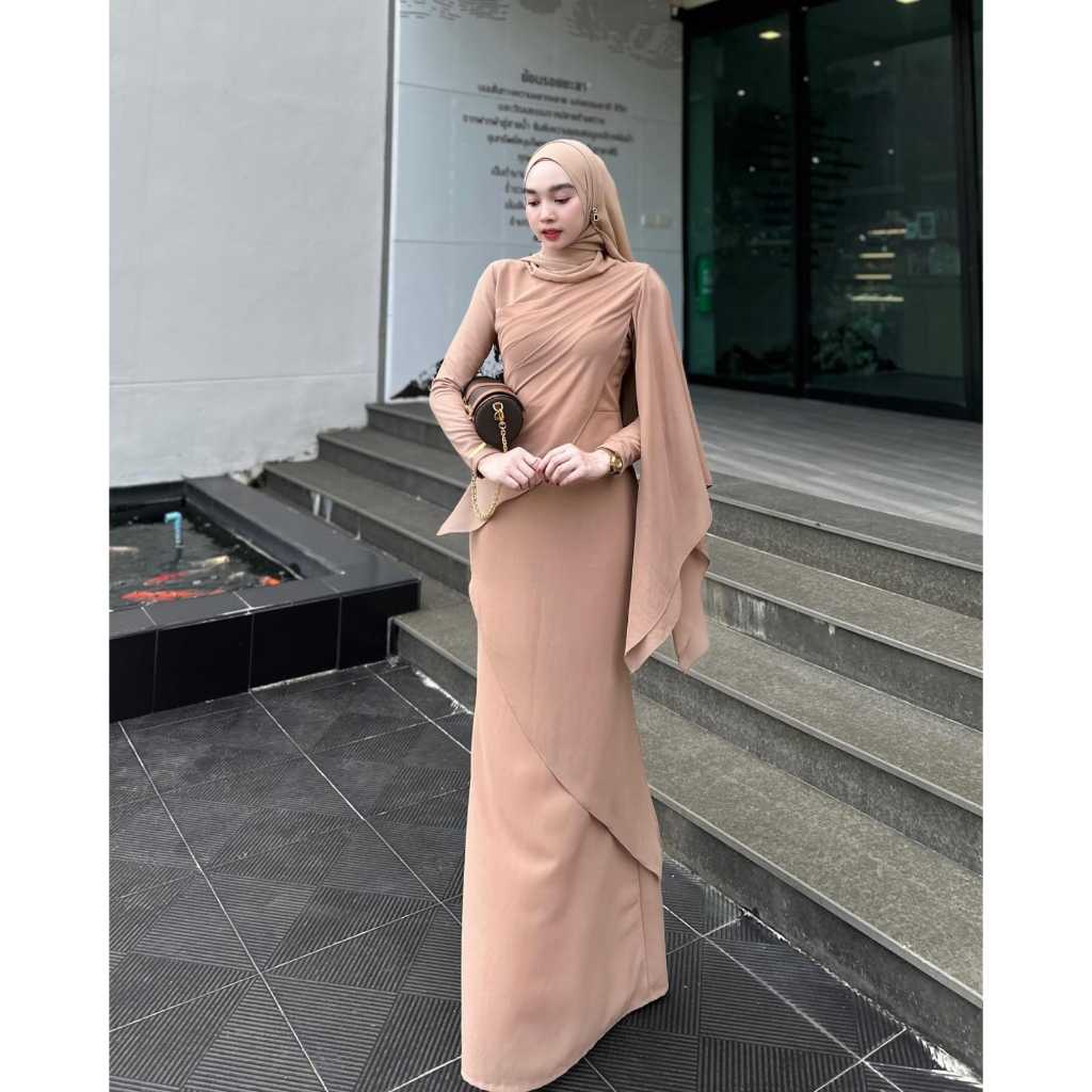 Jual COD DRESS MAXY // FASHION WANITA DRESS BRIDESMAID TERBARU BAHAN ...