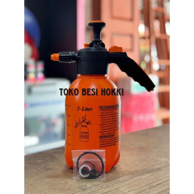 Jual Pressure Sprayer 2L / Botol Spray Pompa Manual 2L | Shopee Indonesia