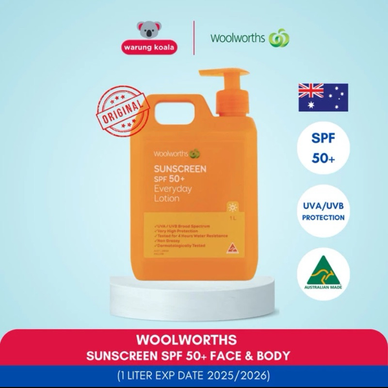 Jual Woolworths Sunscreen SPF 50+ | Shopee Indonesia