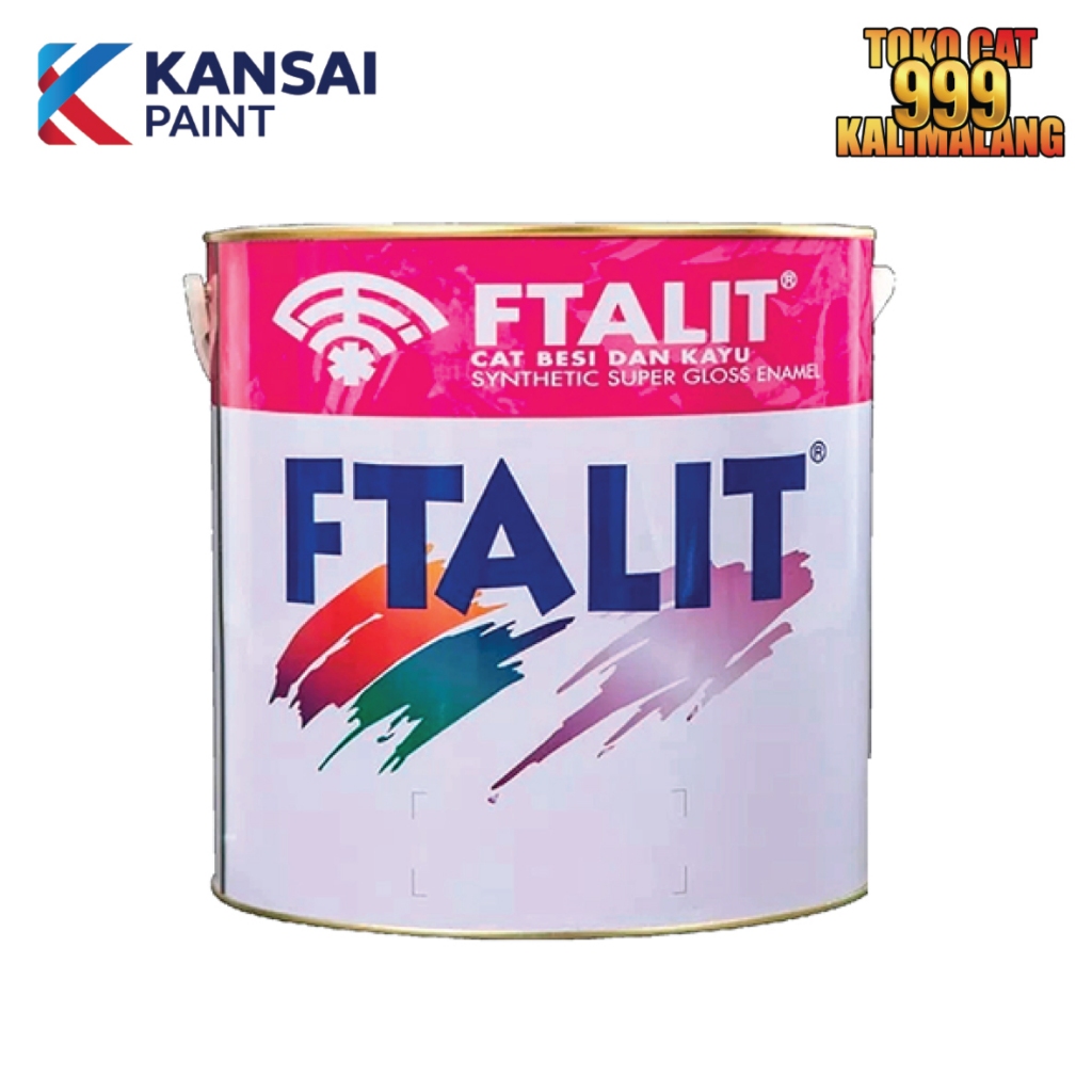 Jual Cat Minyak Kayu Besi Kansai Ftalit Semua Warna Doff Matt Galon 5 ...