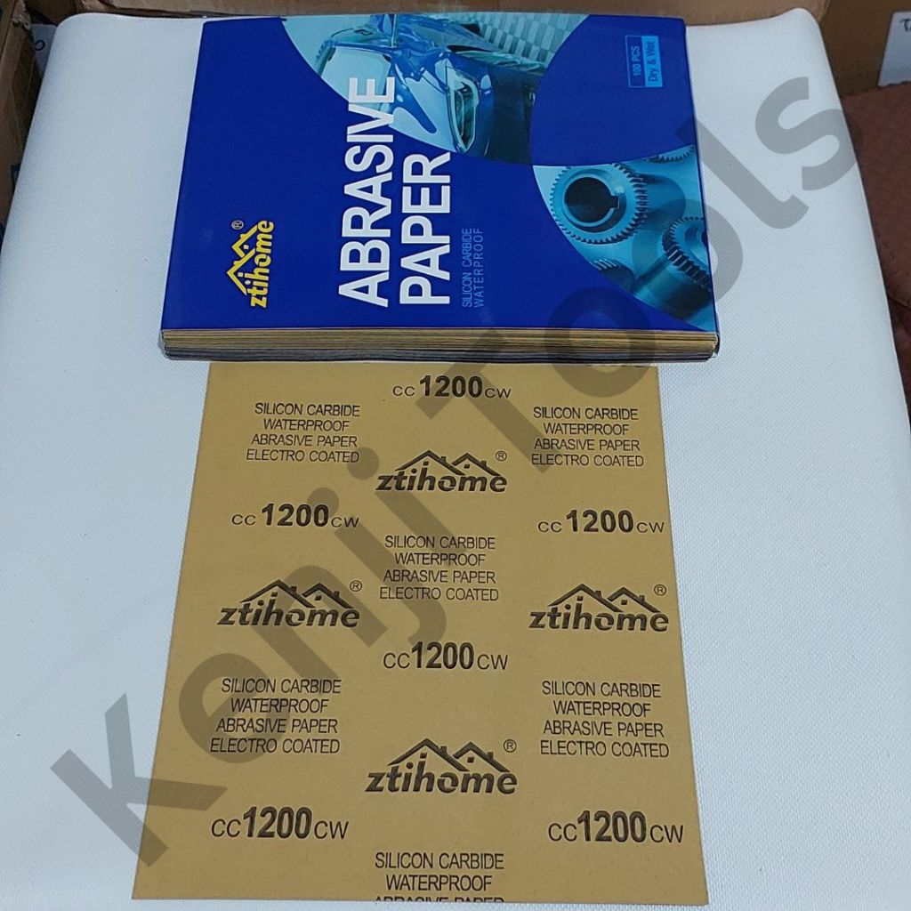 Jual Amplas Duco Waterproof Grit 1200 Amplas Lembaran Anti Air Abrasive ...