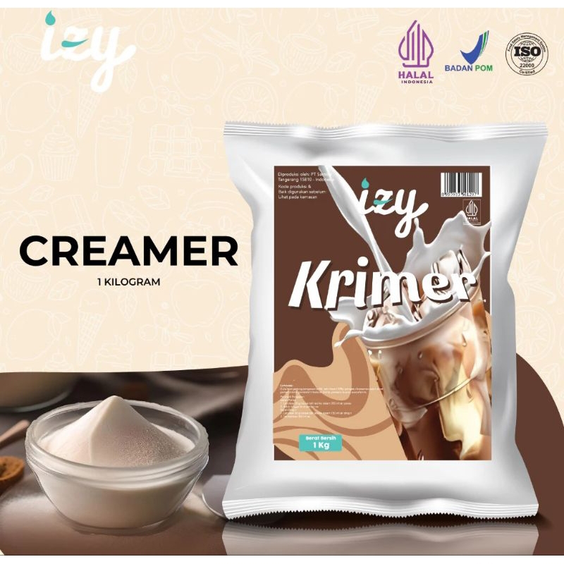 Jual Creamer / Krimer bubuk Premium merk IZY - 1 KG | Shopee Indonesia