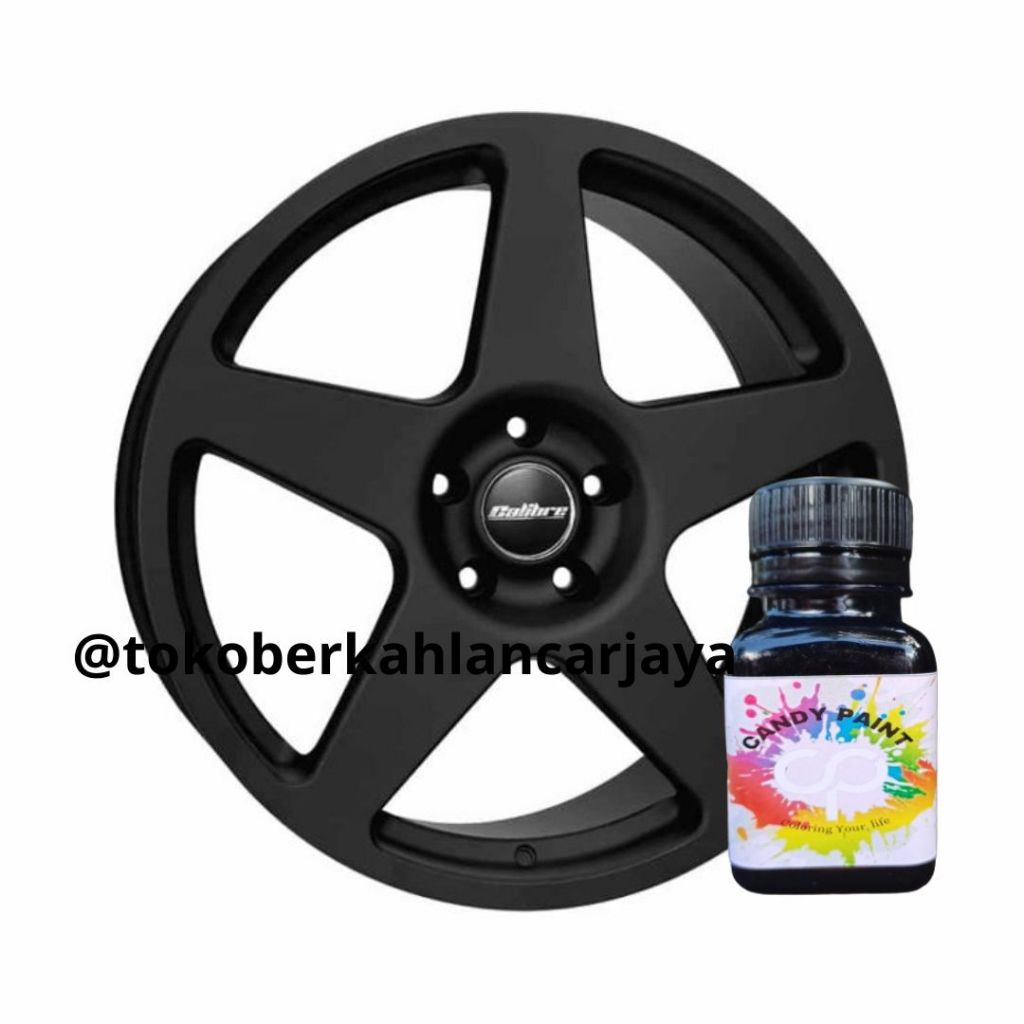 Jual (OLES)50ML Pewarna Logam Cat Velg Candy Chrome Cat Oles Premium ...