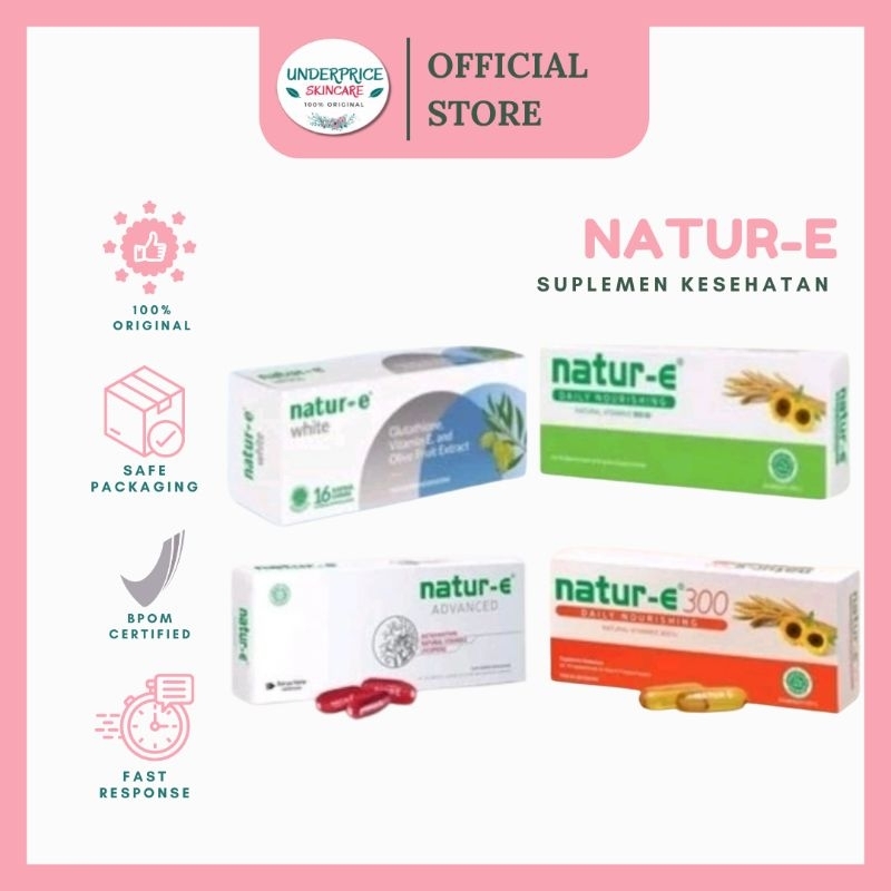 Jual NATUR-E Suplemen Kesehatan - Kecantikan | White | Advanced ...