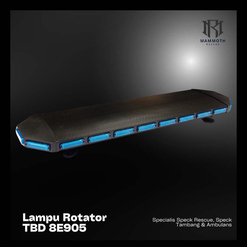 Jual Lampu rotator polisi/lightbar/ biru lampu rotator tbd-8e905 ...