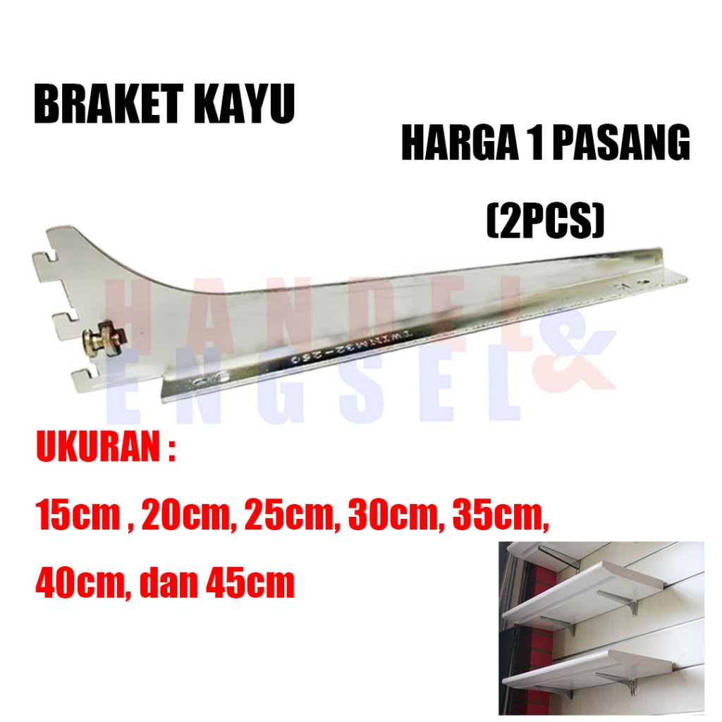 Jual Bracket Kayu & Triplek Dinding / Braket Ambalan Kayu Dinding ...