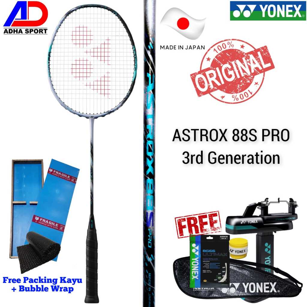 Jual NEW Yonex Astrox 88S Pro 3rd Generation Raket Badminton ...