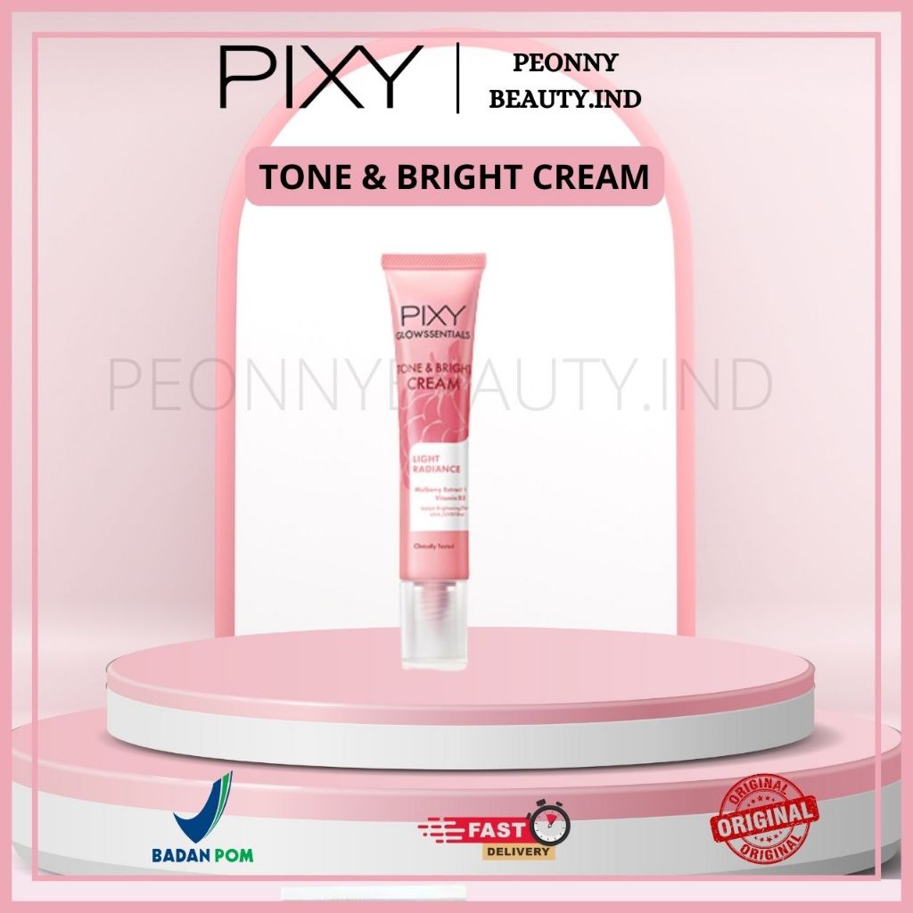 Jual PIXY Glowssentials Tone & Bright Cream 20 gr | Pixy Tone Up Cream ...