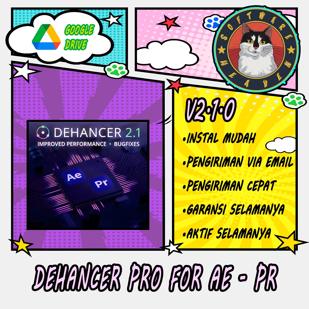 Jual (WIN/MAC) Dehancer Pro for Premiere Pro & After Effects 2.1.0 Full ...