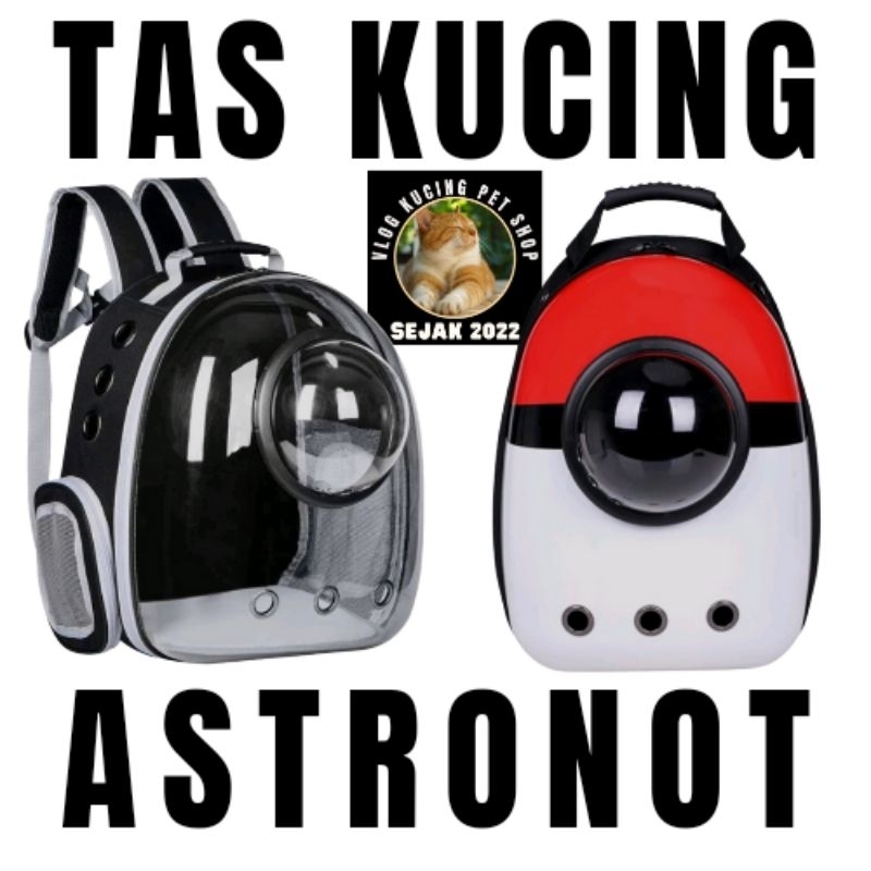 Jual Tas Kucing dan anjing model Astronot | Shopee Indonesia