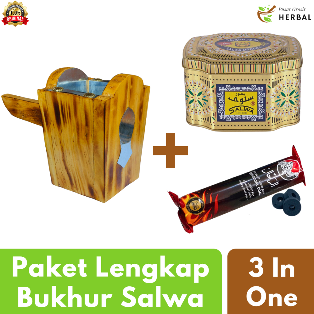 Jual Paket Bukhoor Bakhoor Dupa Buhur Arab Satu Set Salwa Odour By ...