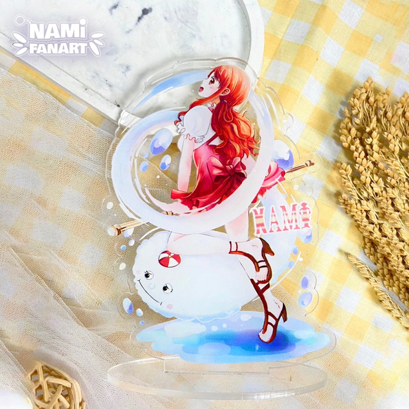 Jual One Piece Nami Zeus Standee Standing Akrilik Anime Merchandise ...