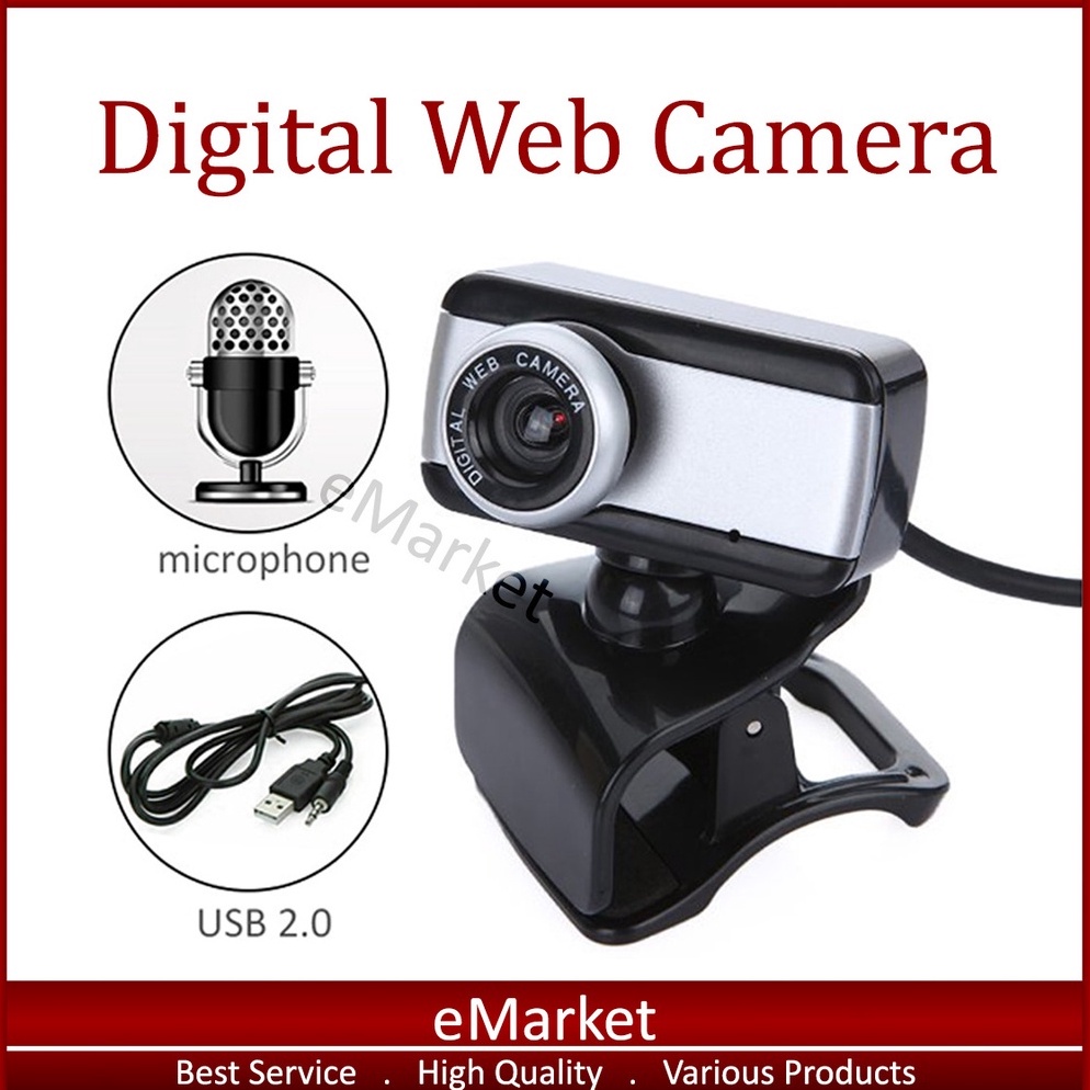 Jual 44 BRANDS FESTIVAL Kamera PC Laptop dengan Mic A3 Digital Webcam ...