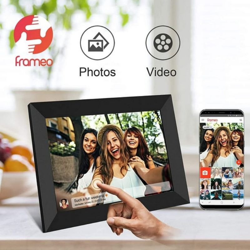 Jual Smart Digital Photo Frame Bingkai Foto Video Digital Pintar ...