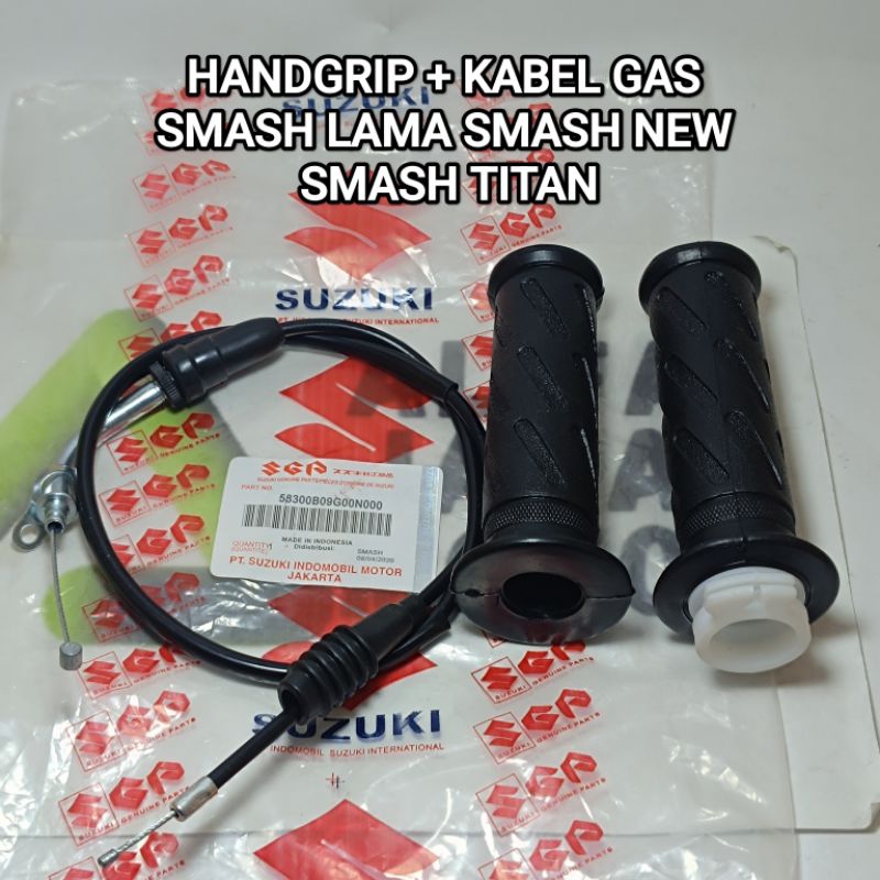 Jual HANDGRIP + KABEL GAS SMASH LAMA SMASH NEW SMASH TITAN | Shopee ...