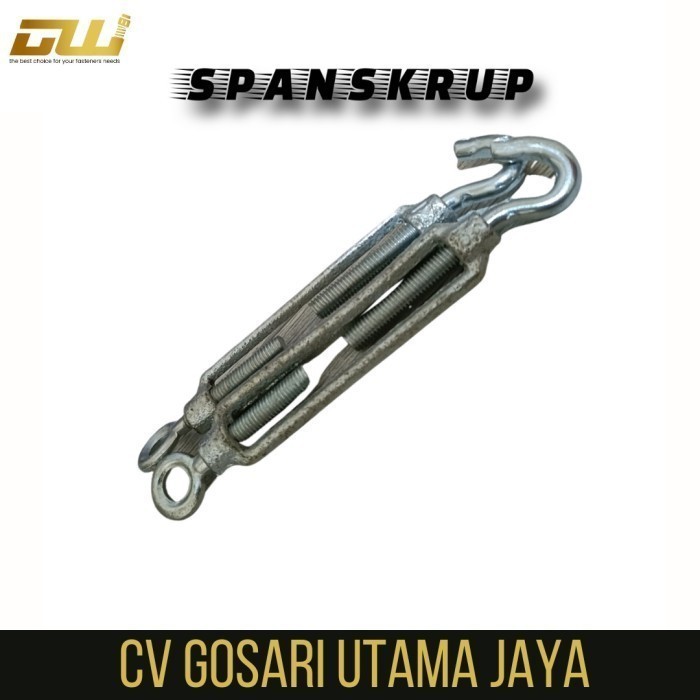 Jual Spanskrup Galvanis M16 / Turnbuckle M16 / Jarum Keras 16MM ...