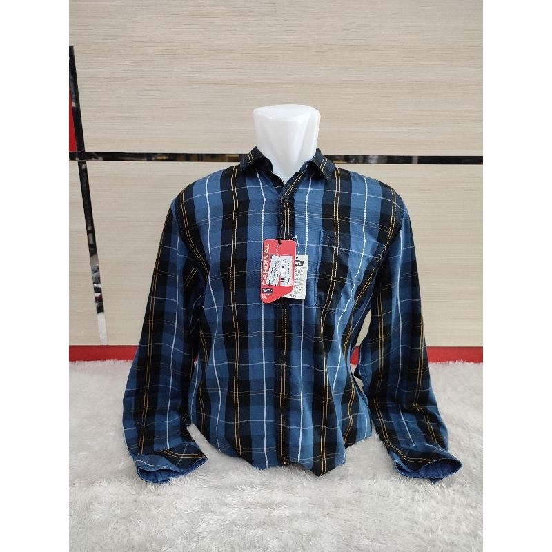 Jual BAJU KEMEJA PANJANG CARDINAL PRIA | Shopee Indonesia